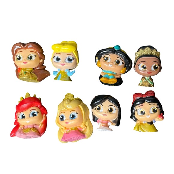 Disney | Toys | Disney Doorables Glitter And Gold Princess Collection ...